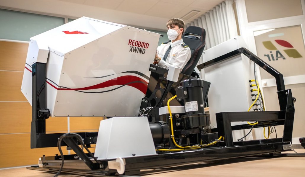 How to simulate a crosswind landing?