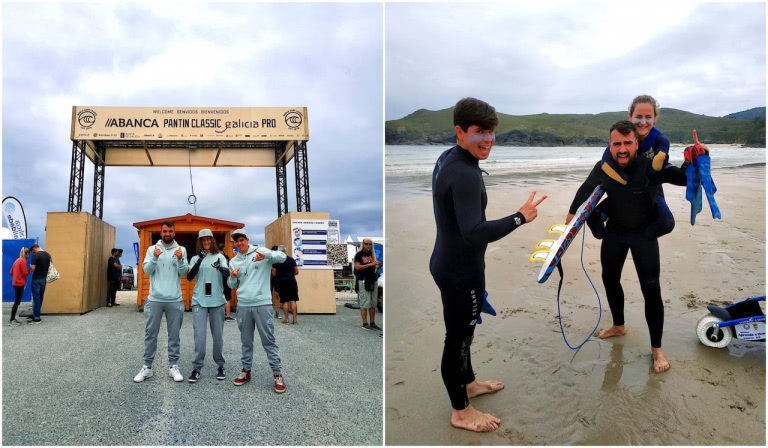 Sarah Almagro Vallejo, Spanish champion in para surfing!