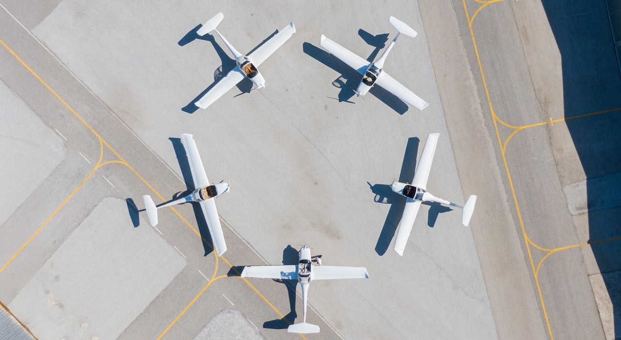 Aircraft Fleet, key to choosing the best school | Grupo One Air