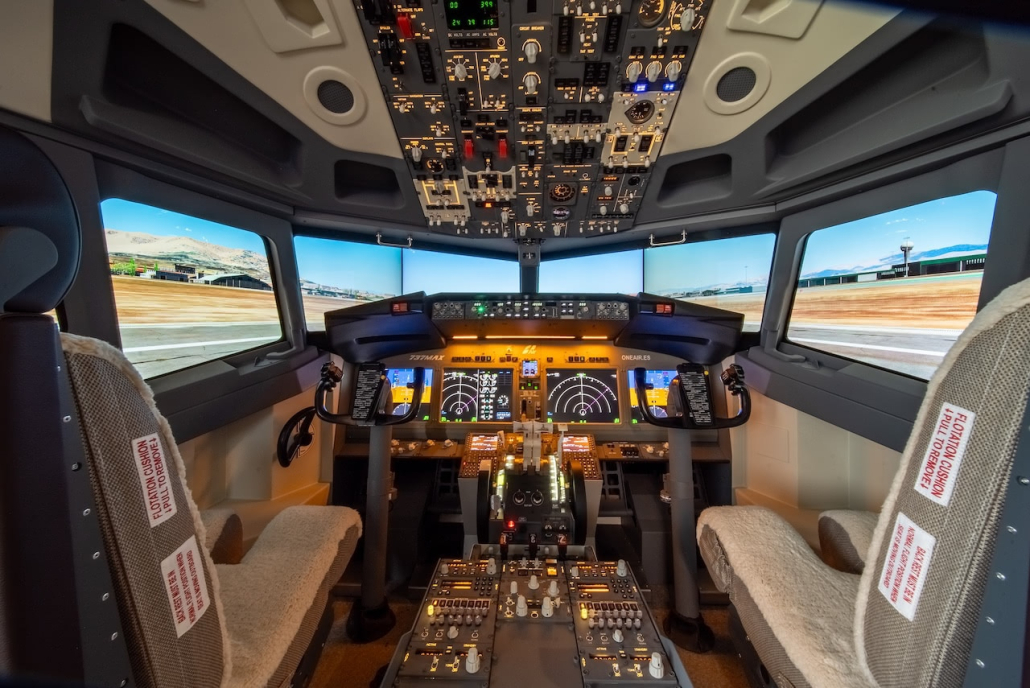 Discover our new Boeing 737 MAX SimLab! - Grupo One Air