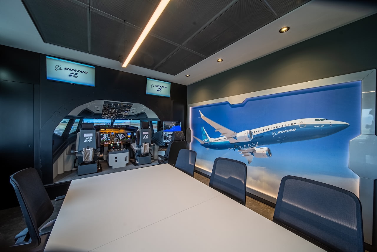 Discover our new Boeing 737 MAX SimLab! - Grupo One Air